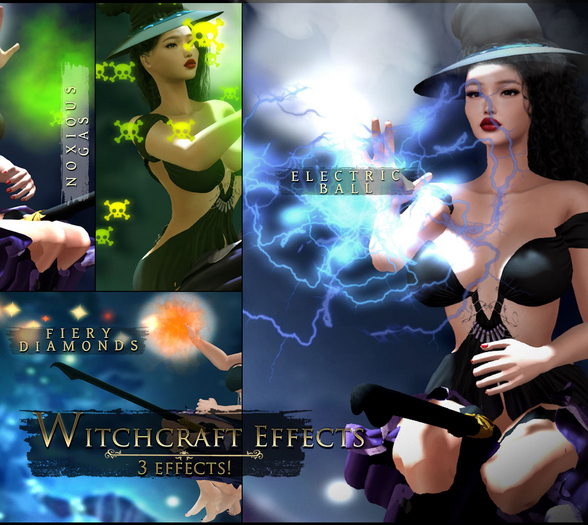 Second Life Marketplace Elemental Witchcraft Effects
